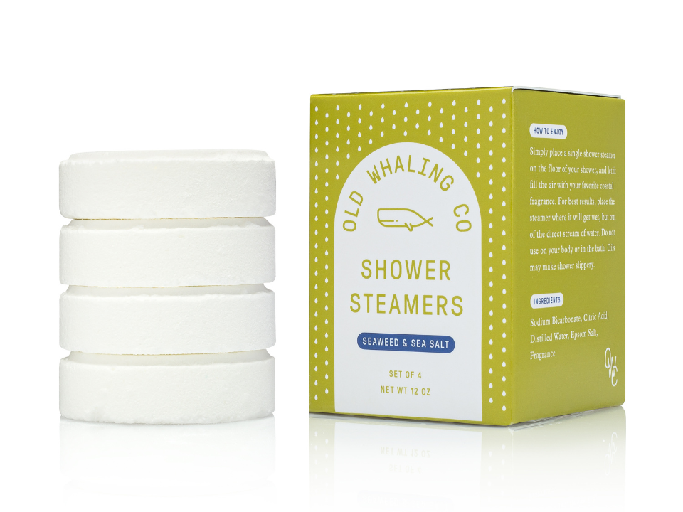 Seaweed and Sea Salt Shower Steamers | The Pewter Shop